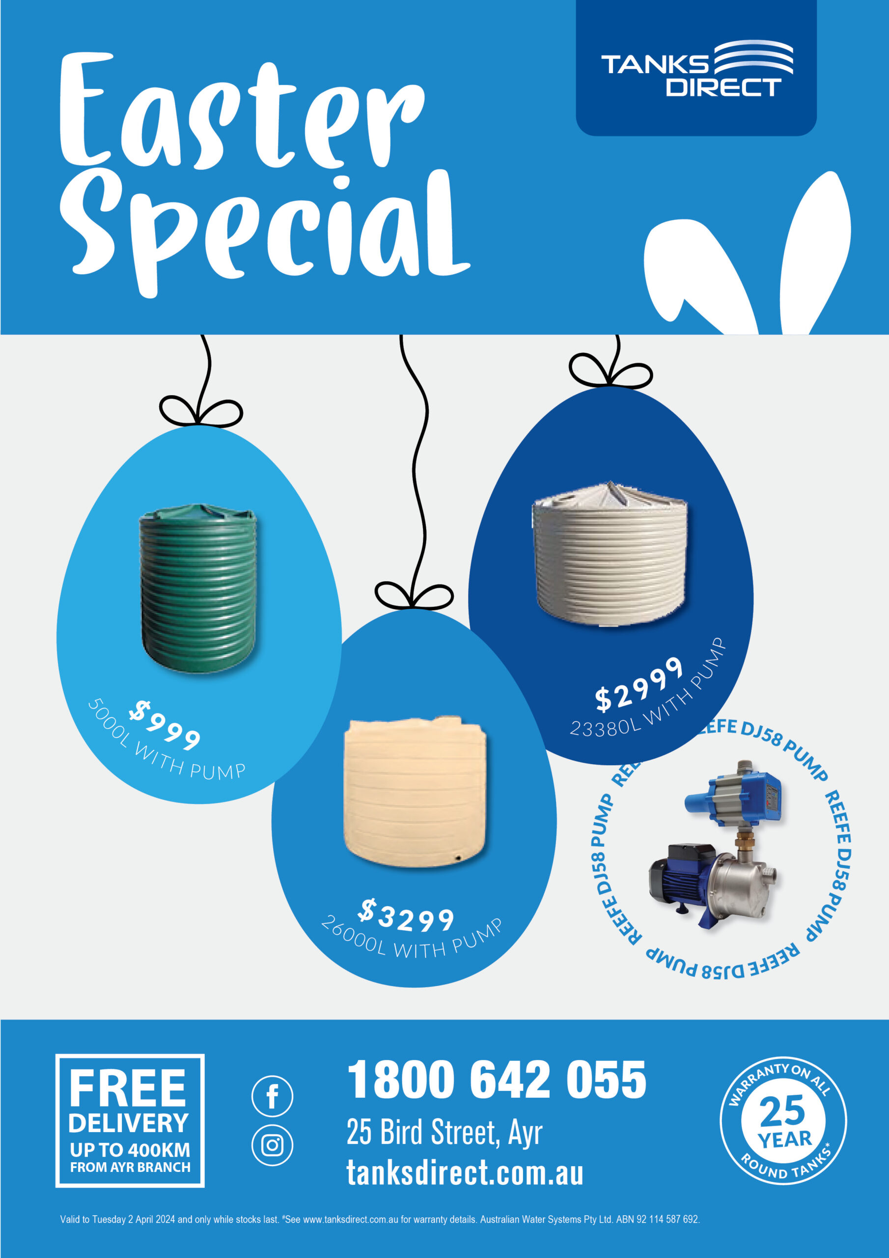 Our Specials | Tanks Direct
